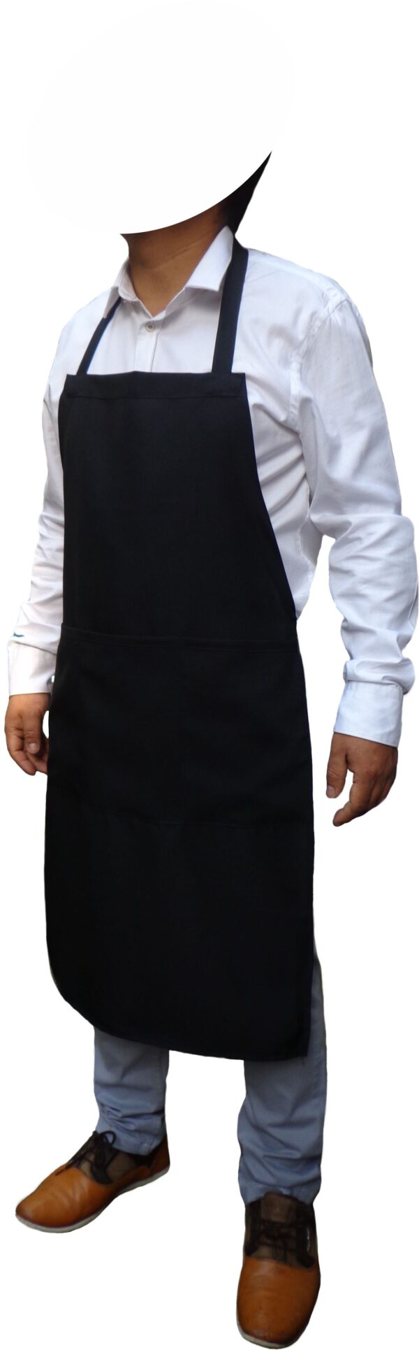 Mandil Con Bolsas Gabardina, 100% Algodón - Tienda Zarza