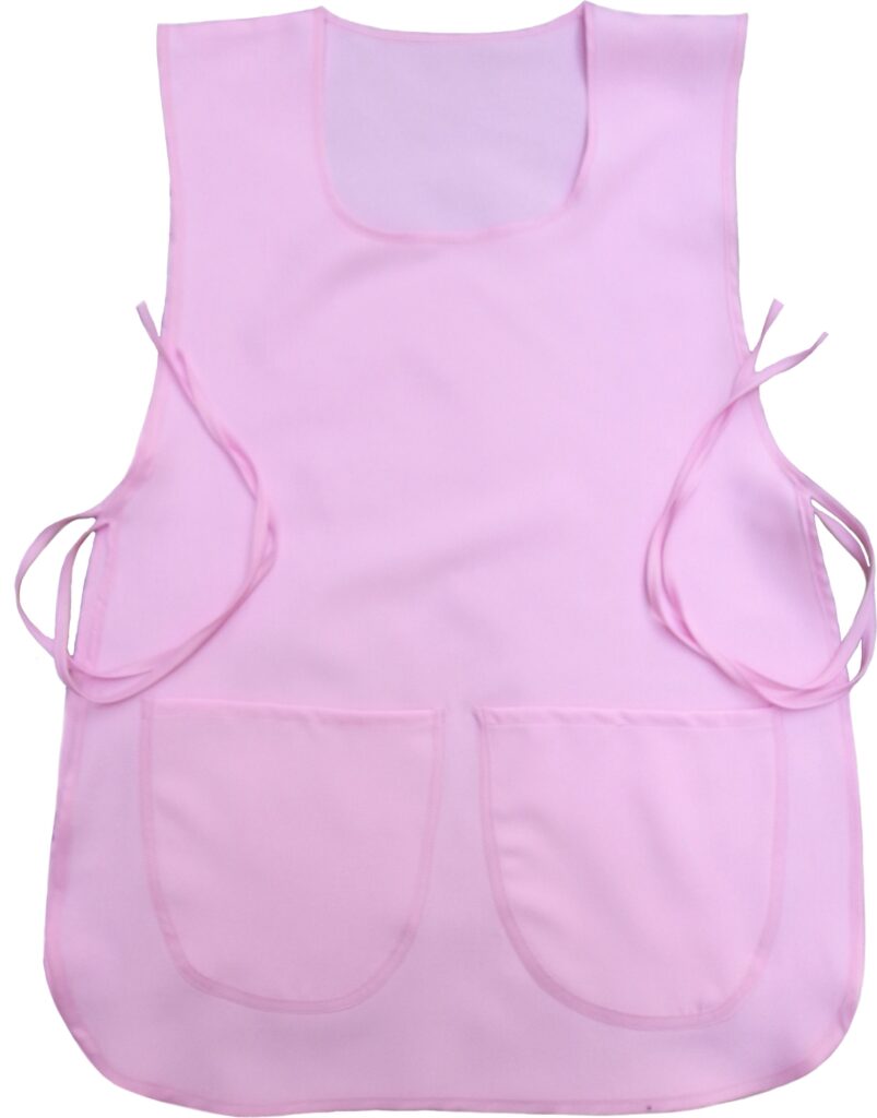 Mandil O Delantal Tipo Casaca rojo, verde, rosa y más 100% Poliéster ...